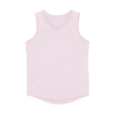 Kids Merino Wool Tank by Smalls Merino, Pink Peach Blossom